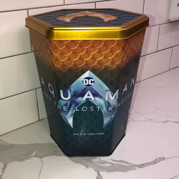 DC Comics | Kitchen | Aquaman The Lost Kingdom Metal Popcorn Bucket W ...
